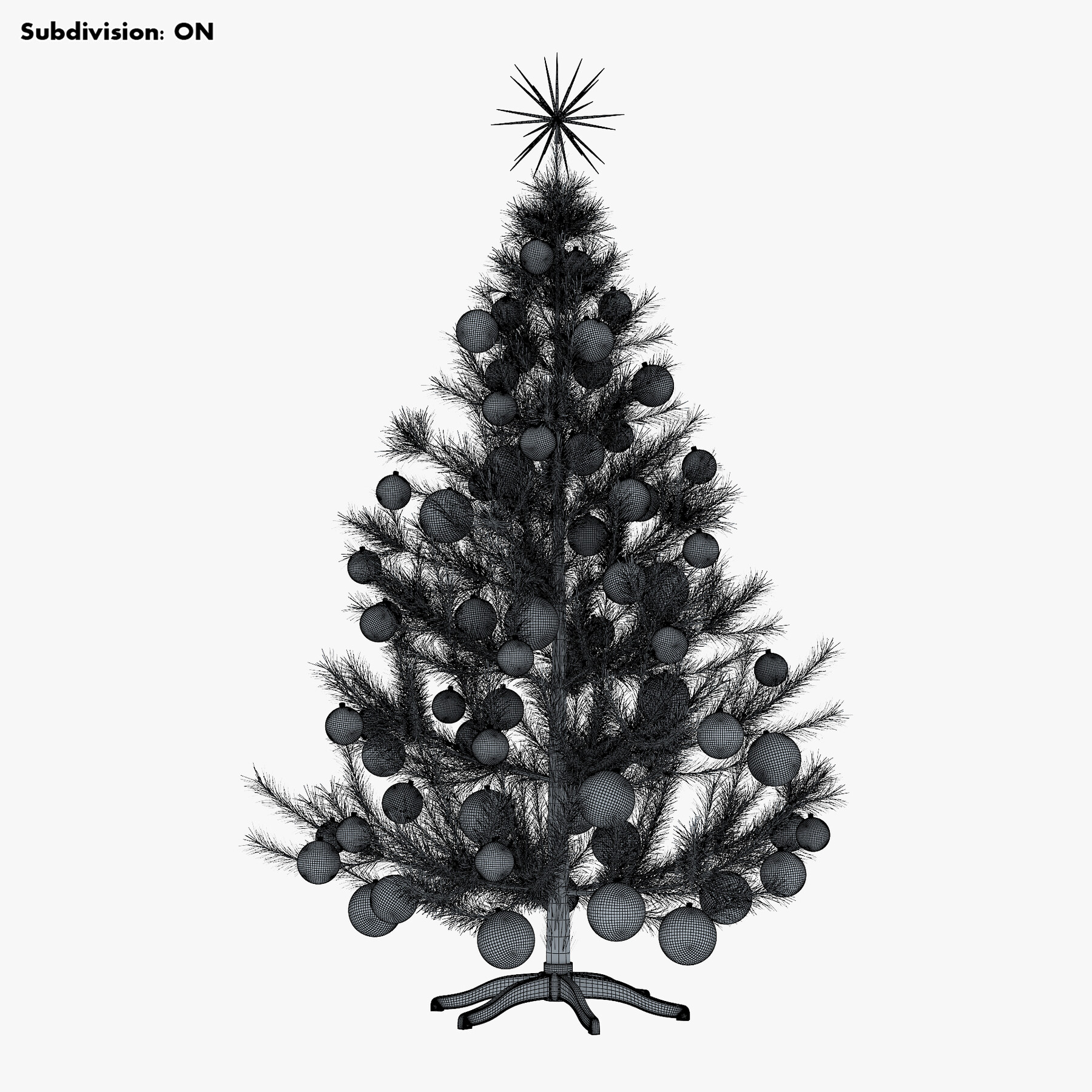 ArtStation - Christmas Tree 150cm v 1 | Resources
