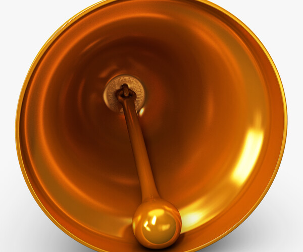 ArtStation - Gold Hand Bell v 1 | Resources