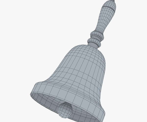 ArtStation - Gold Hand Bell v 1 | Resources