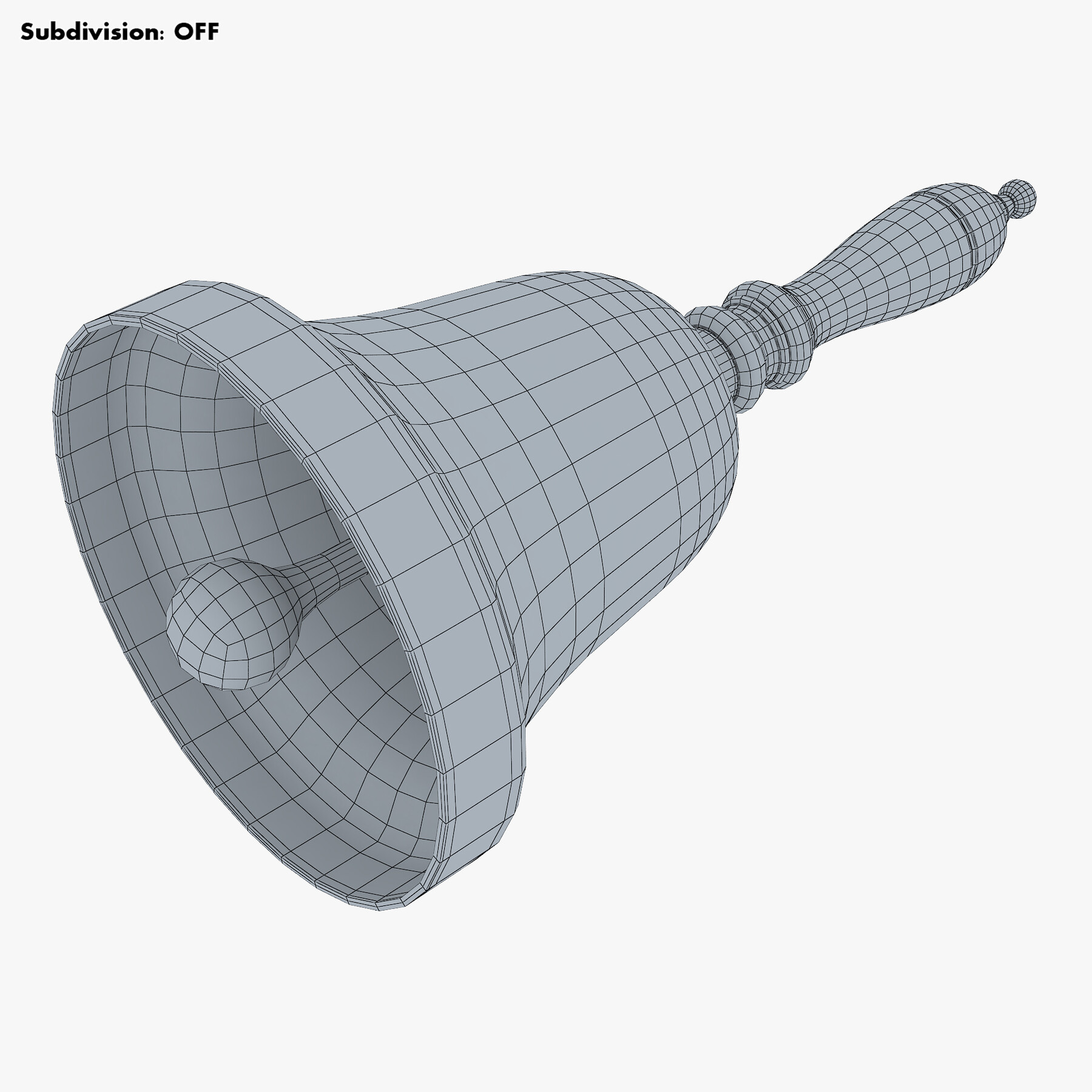 ArtStation - Gold Hand Bell v 1 | Resources