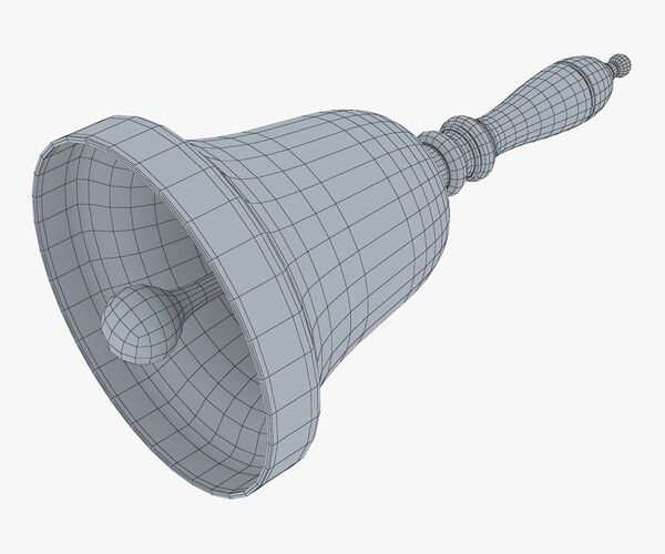 ArtStation - Gold Hand Bell v 1 | Resources