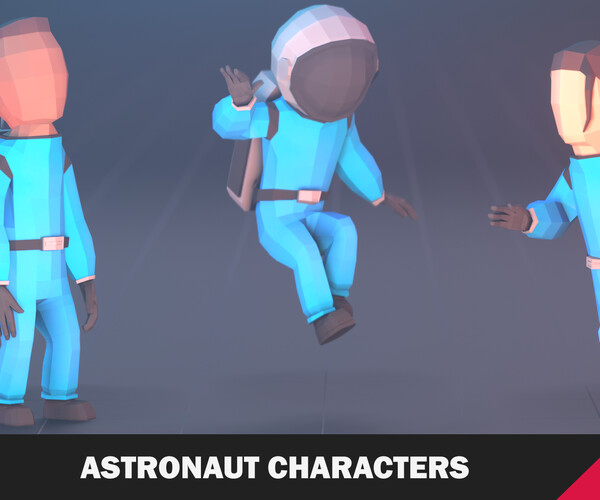 ArtStation - Astronaut Character | Game Assets