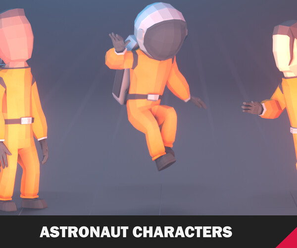 ArtStation - Astronaut Character | Game Assets