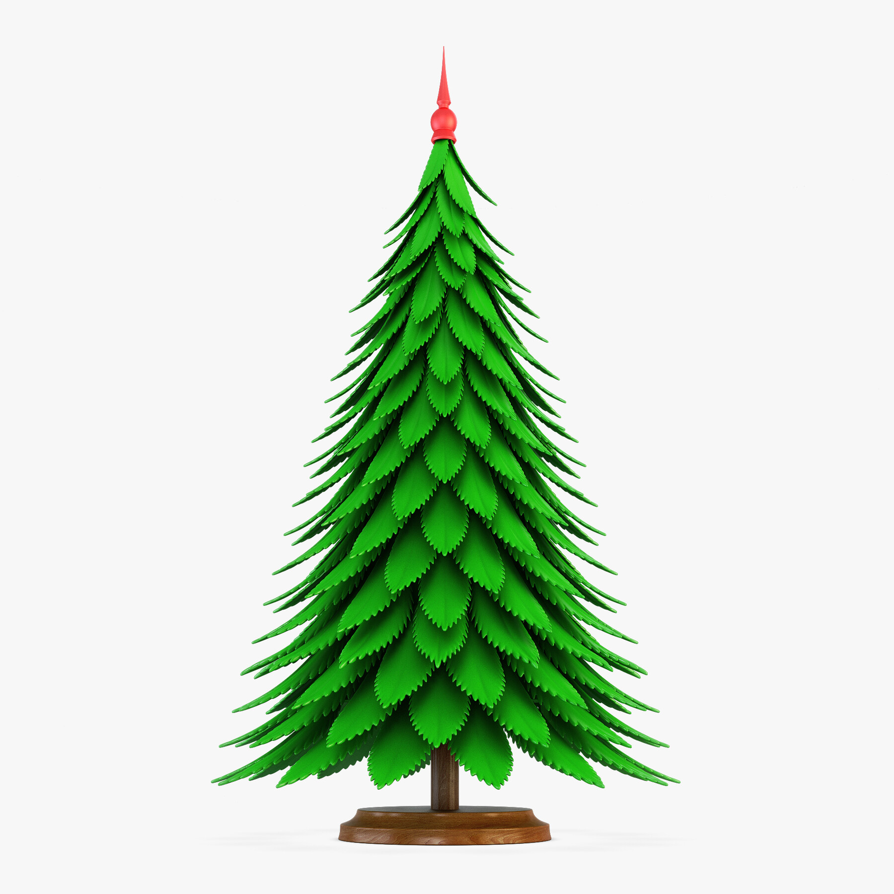 ArtStation - Cartoon Christmas Tree v 1 | Resources