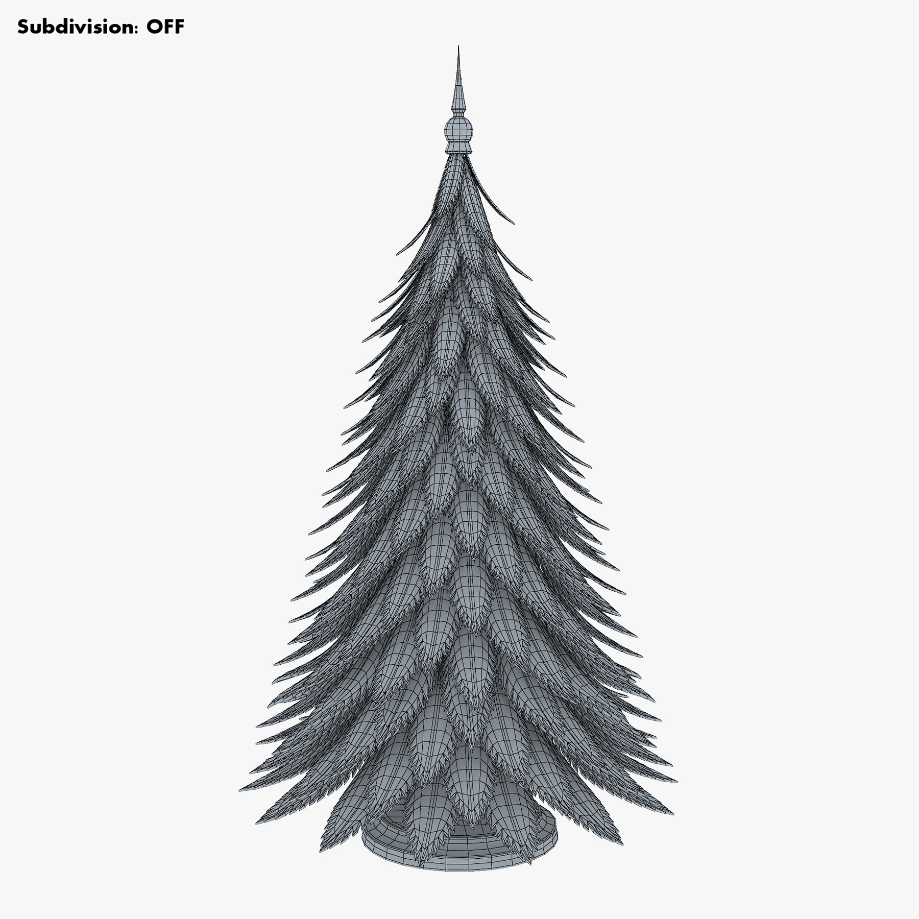 ArtStation - Cartoon Christmas Tree v 1 | Resources