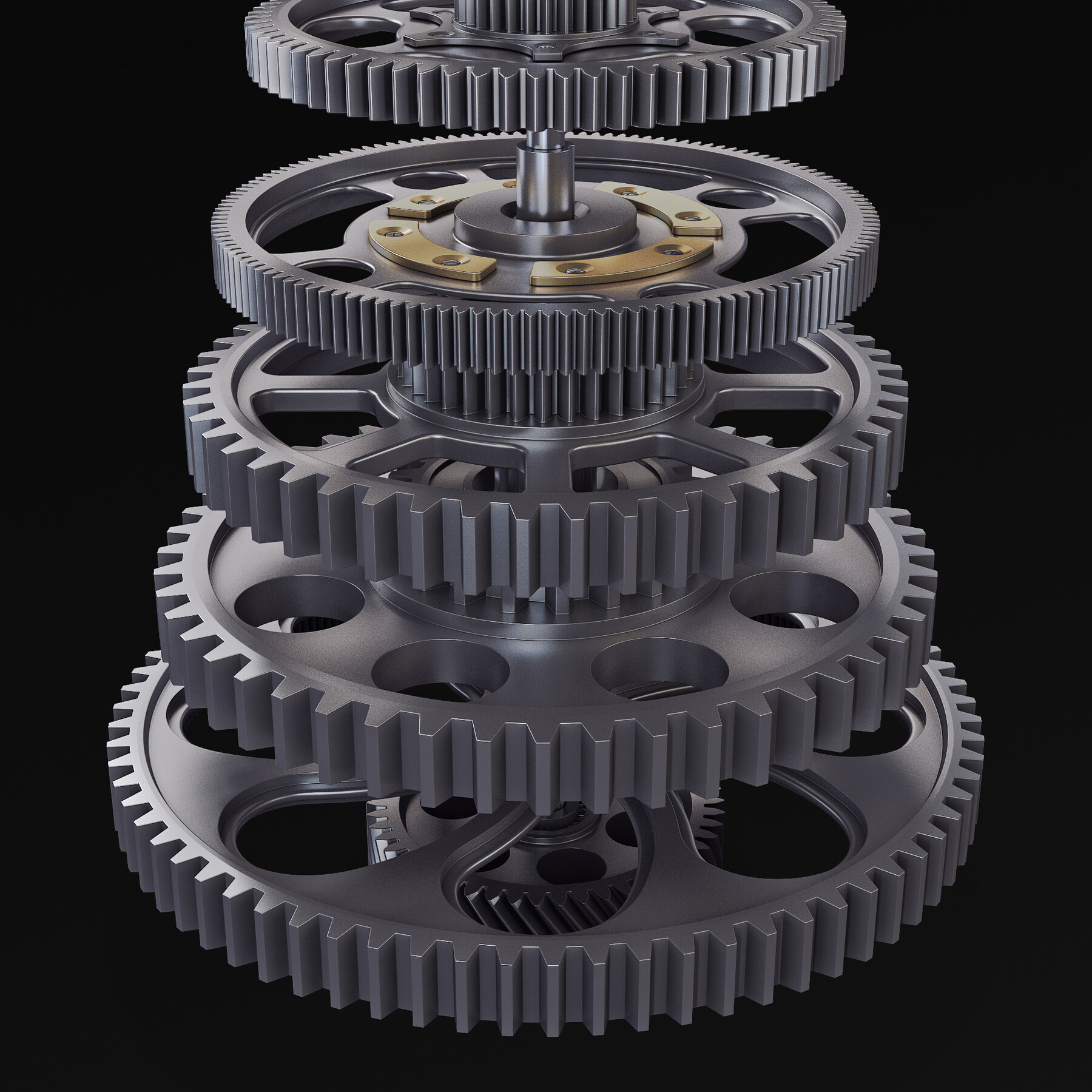 ArtStation - Stylized Gear Christmas Tree v 1 | Resources