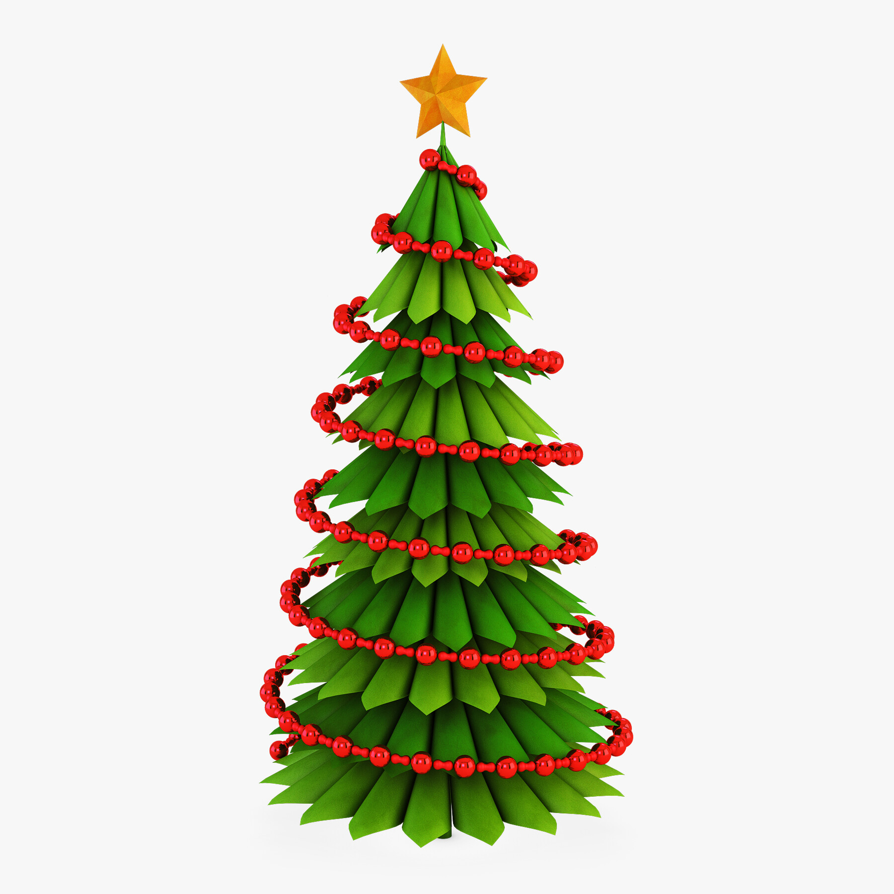 ArtStation - Christmas Tree Paper v 3 | Resources