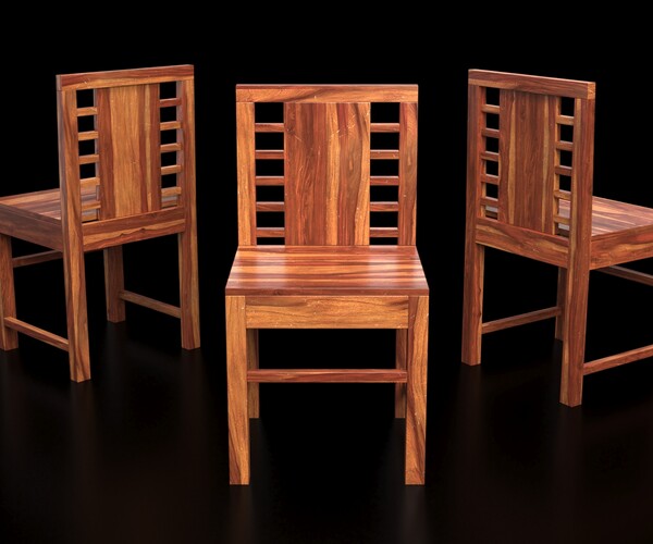 ArtStation - Indian Rustic Colonial Chair | Resources