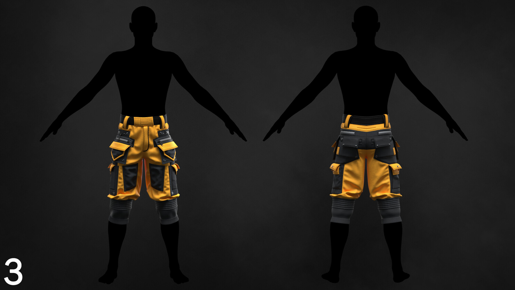 ArtStation - Tutorial MD/Clo3D - Realistic Shorts | Tutorials