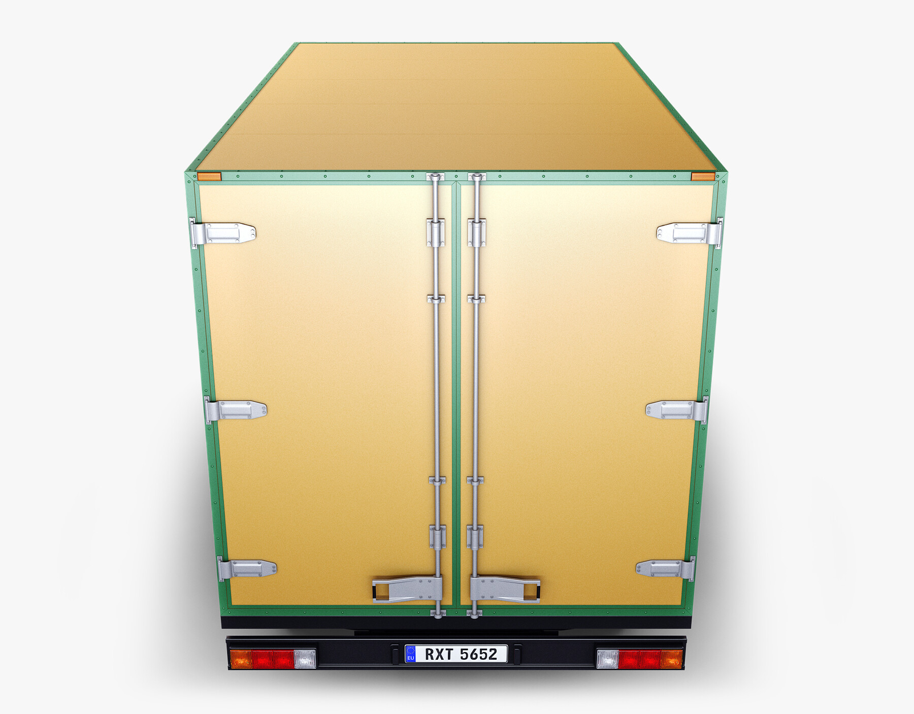 ArtStation - Generic Box Truck v 1 | Resources