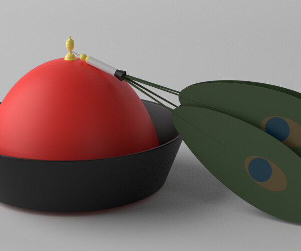 ArtStation - Chinese Qing Dynasty Official Hat | Resources