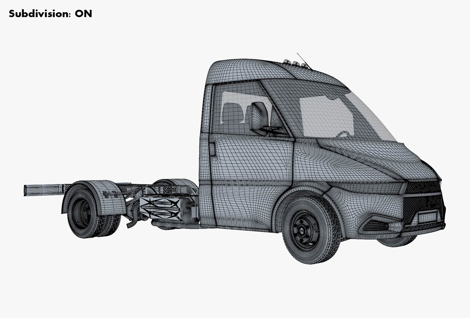 ArtStation - Generic Truck Chassis Frame v 1 | Resources