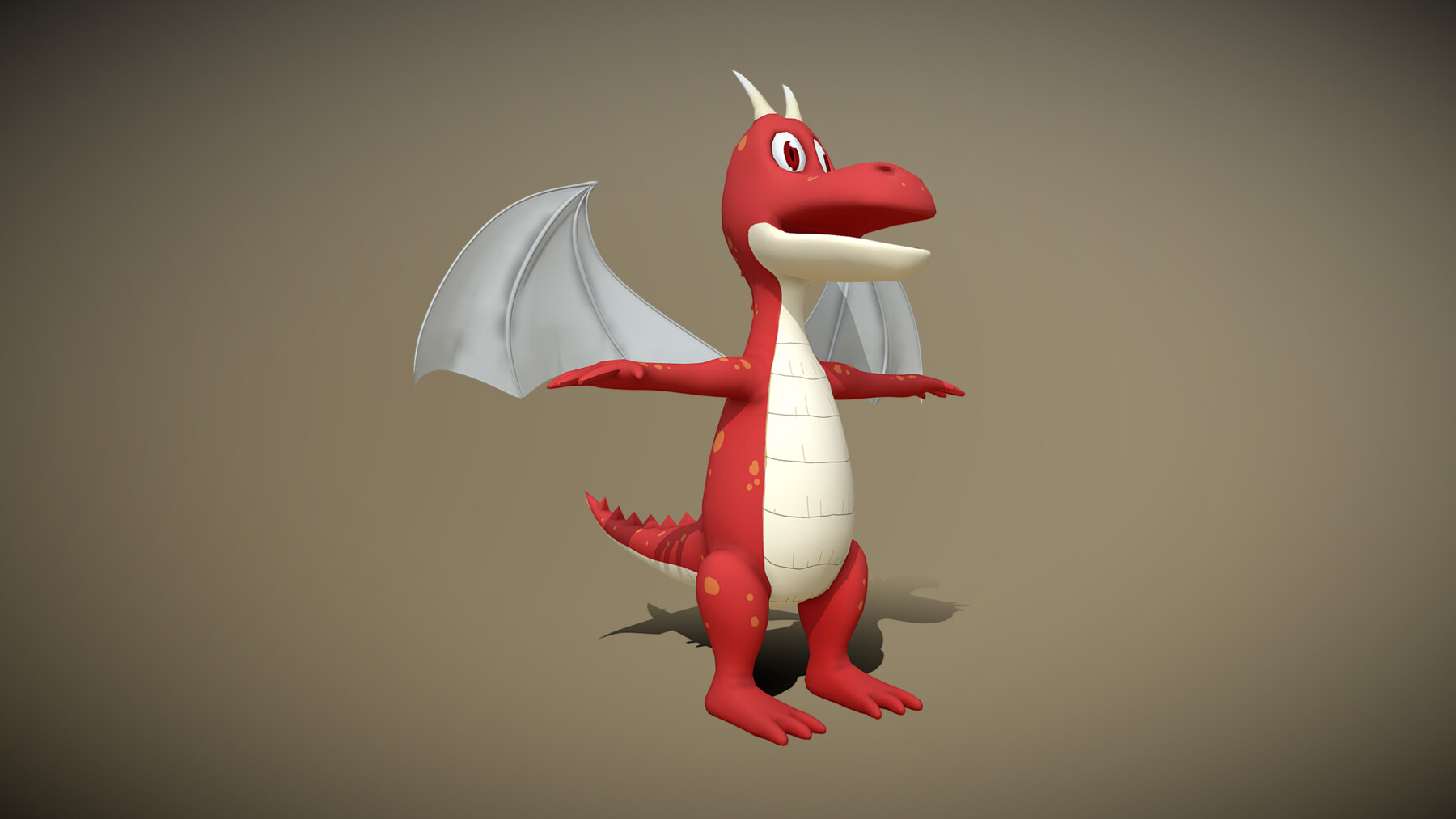 ArtStation - Cartoon Dragon | Game Assets
