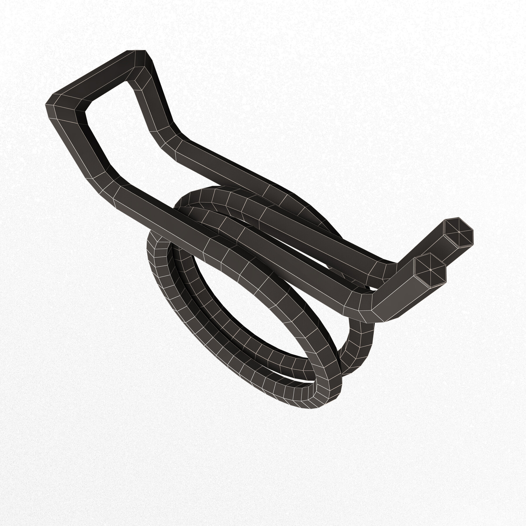 ArtStation - Double Wire Spring Hose Clamp Silver | Resources