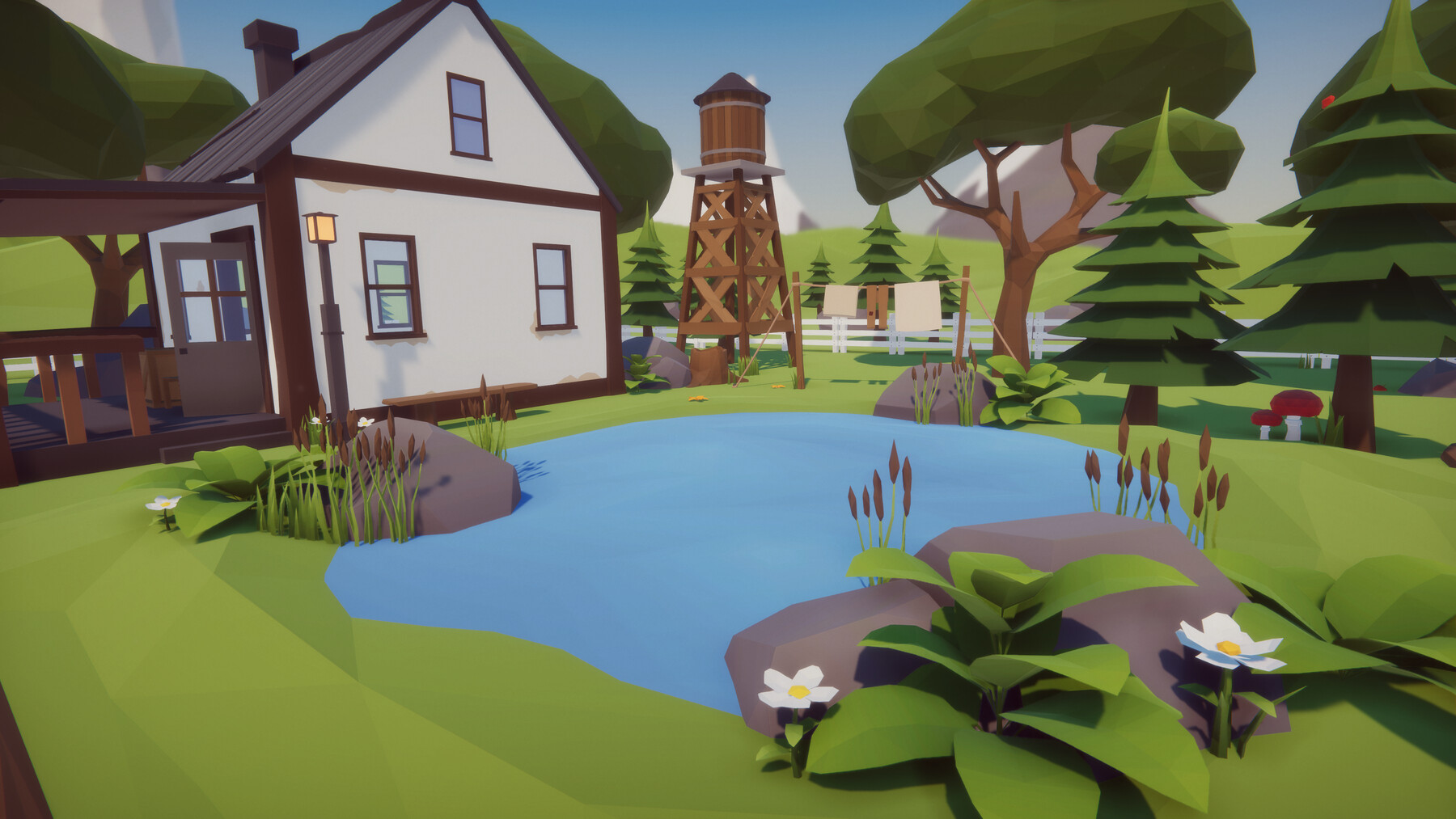 ArtStation - Low Poly Farm Pack - Asset for Unity 3D, Map and Models | Game Assets