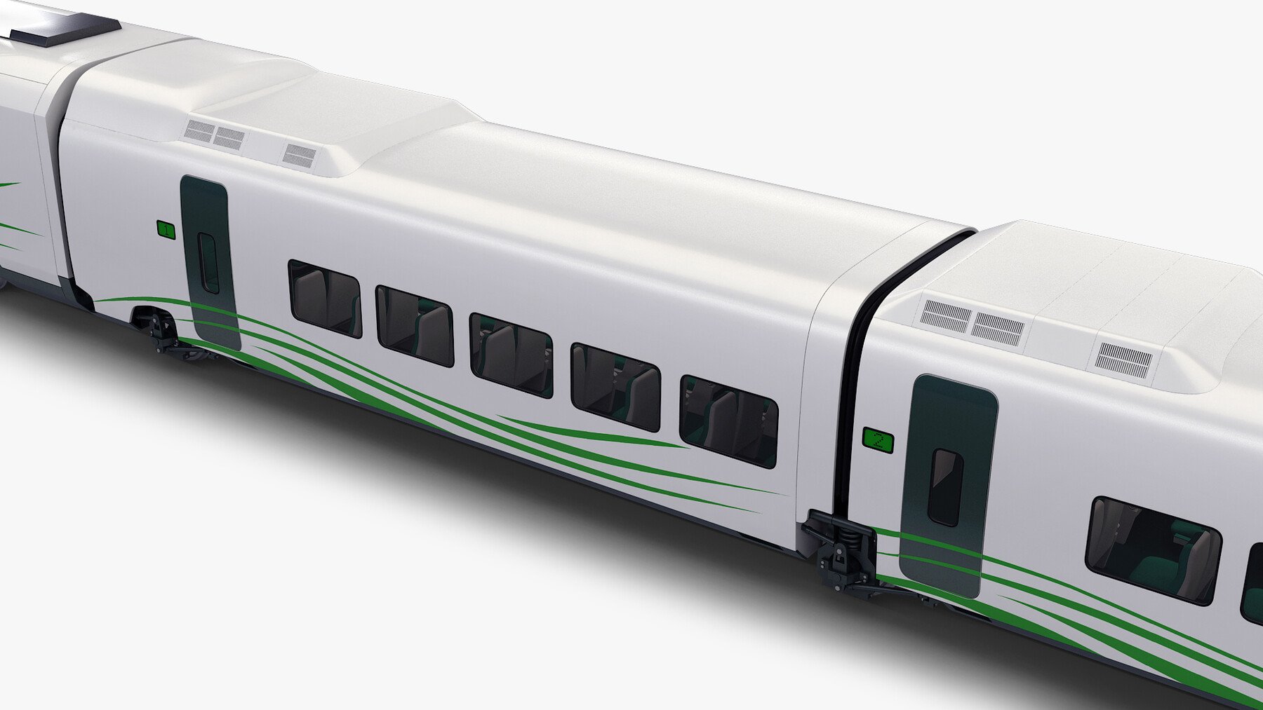 ArtStation - High Speed Passenger Train v 1 | Resources