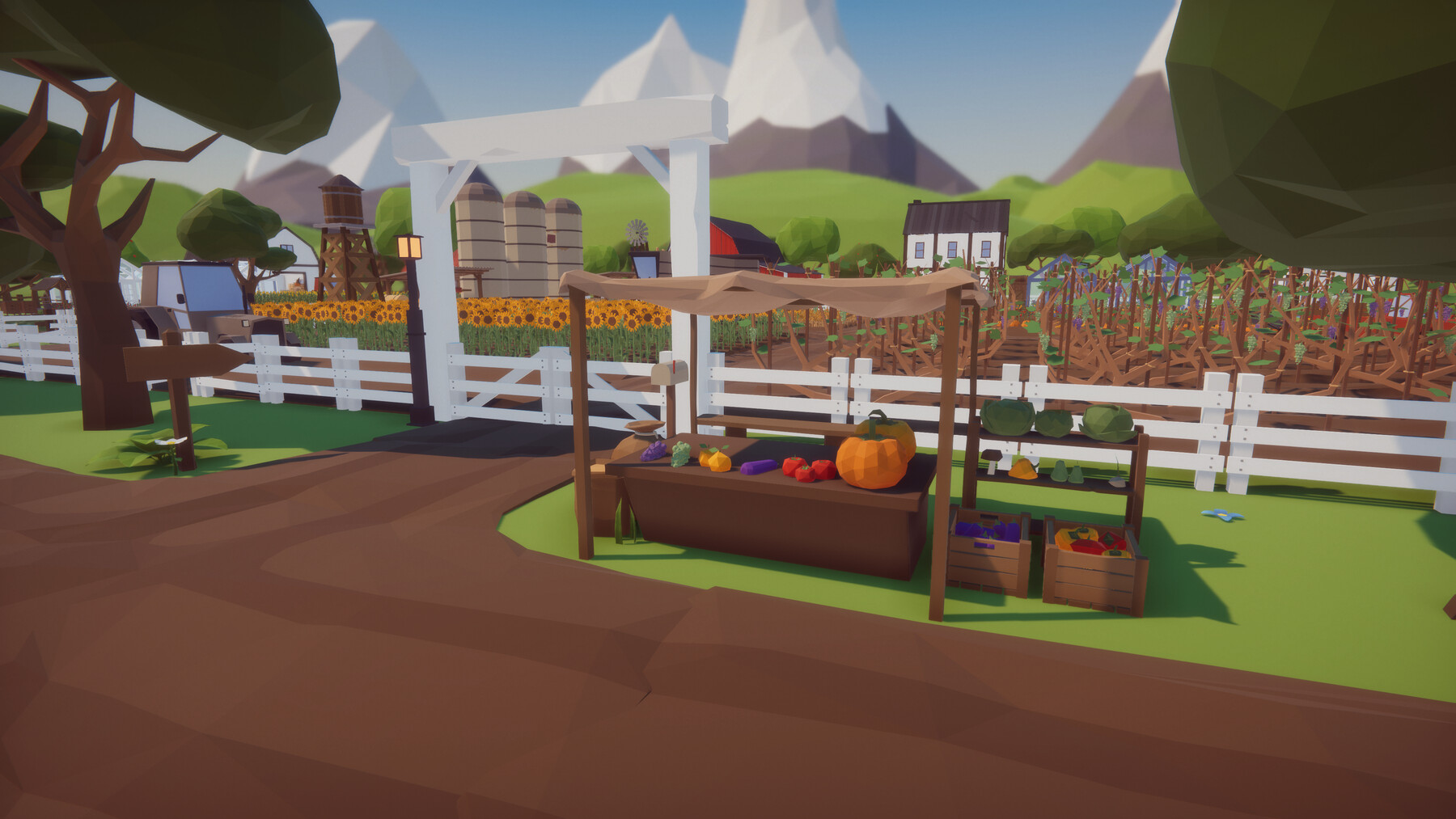 ArtStation - Low Poly Farm Pack - Asset for Unity 3D, Map and Models | Game Assets
