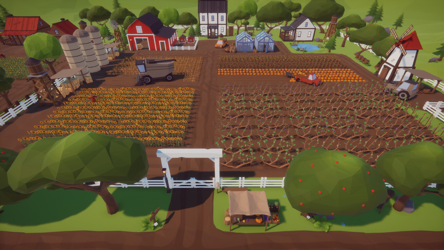ArtStation - Low Poly Farm Pack - Asset for Unity 3D, Map and Models | Game Assets