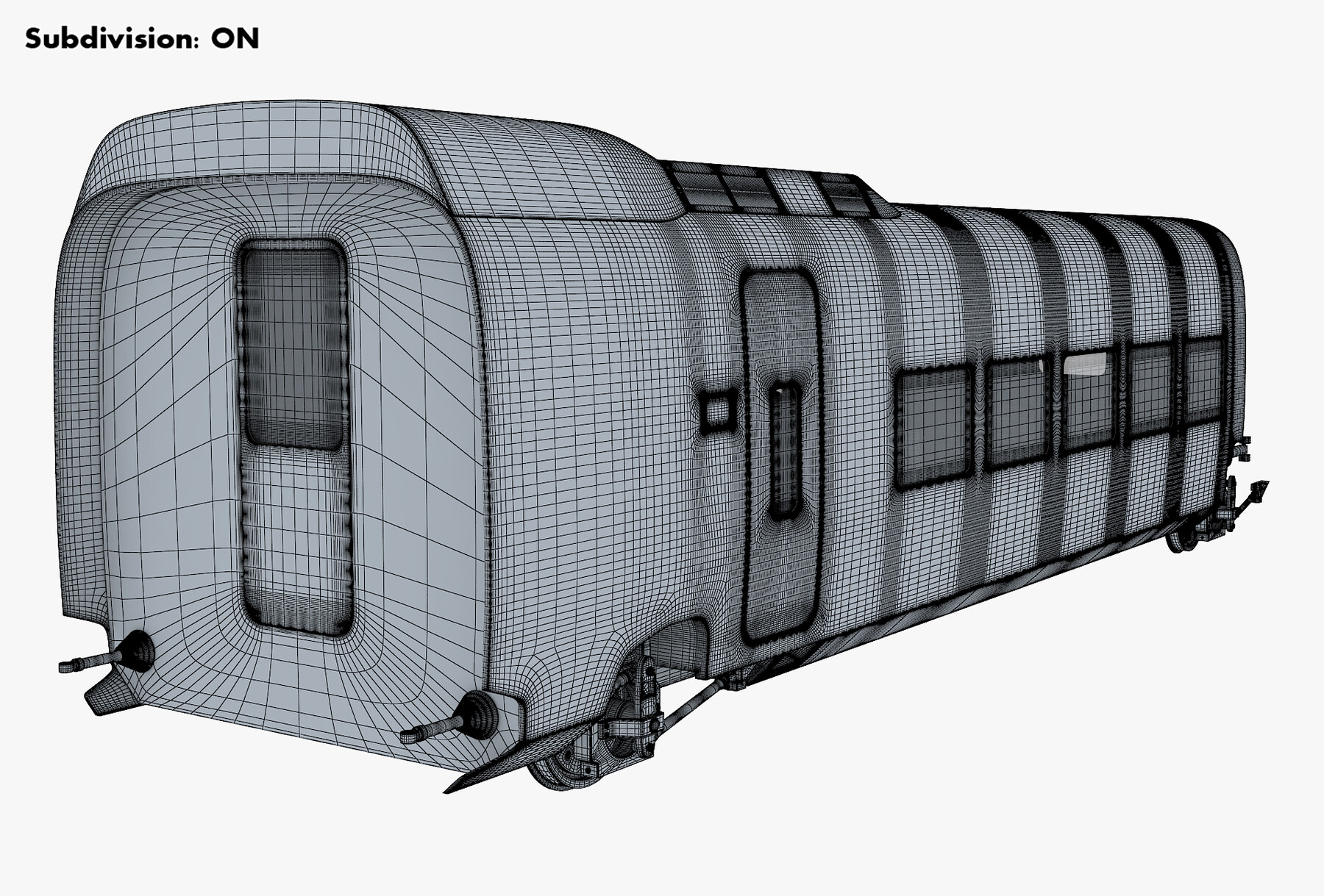 Artstation High Speed Railway Passenger Car V 1 Resources