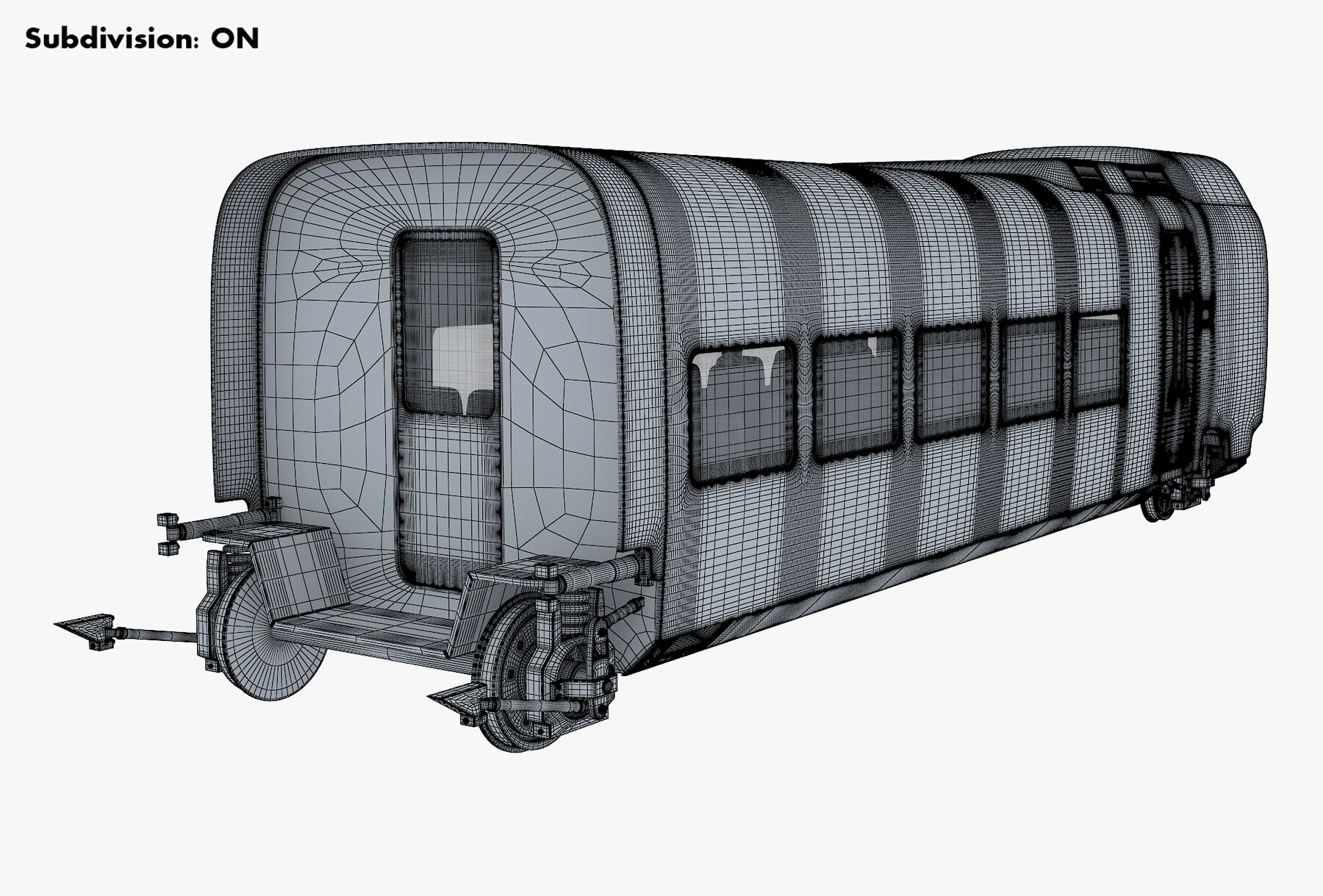 ArtStation - High Speed Railway Passenger Car v 1 | Resources
