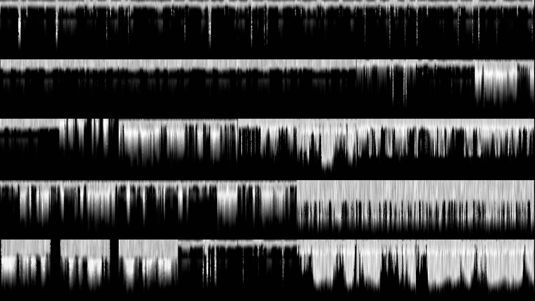 ArtStation - 140 Realistic Leaks Alphas (Seamless and Tileable) | Brushes