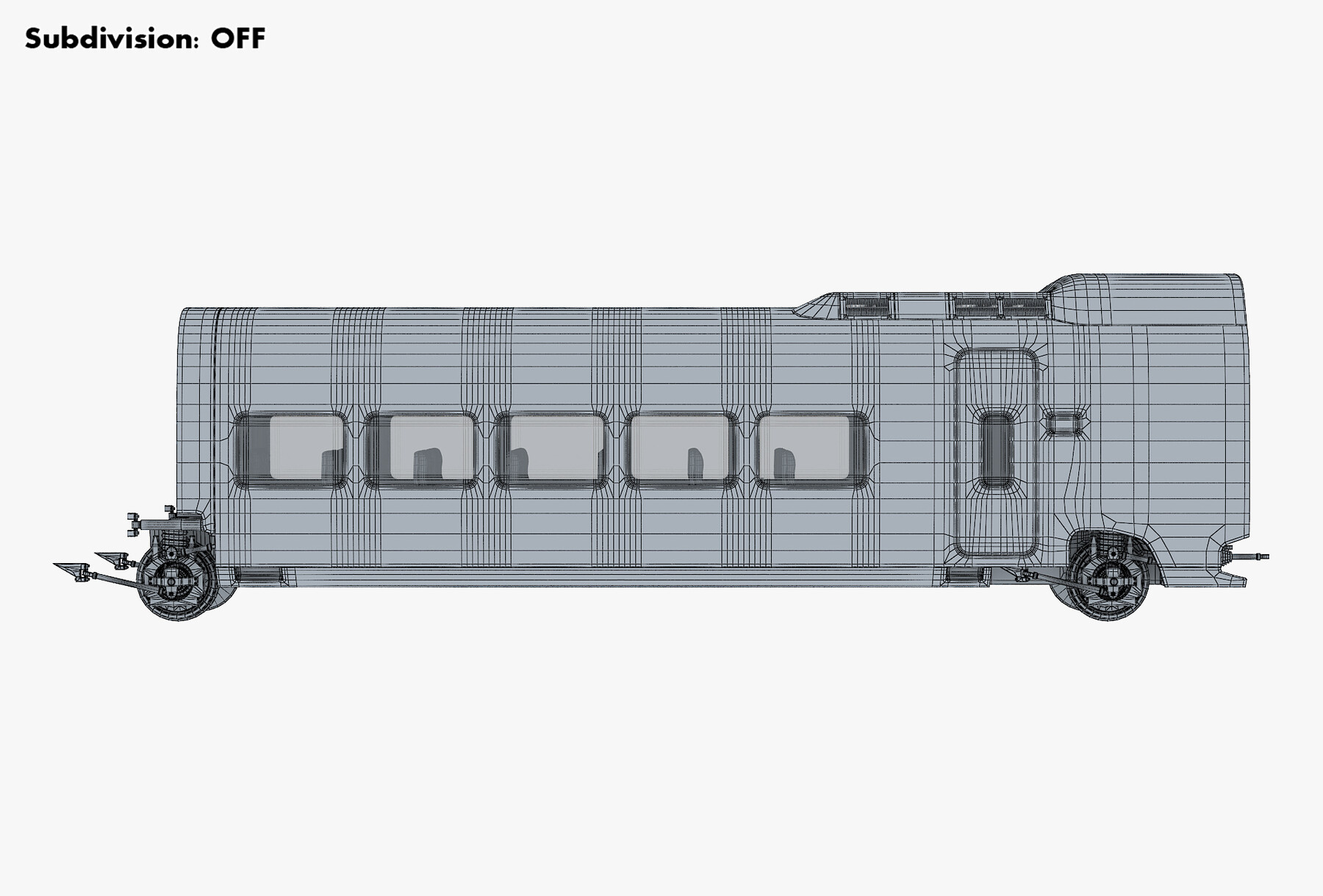 ArtStation - High Speed Railway Passenger Car v 1 | Resources