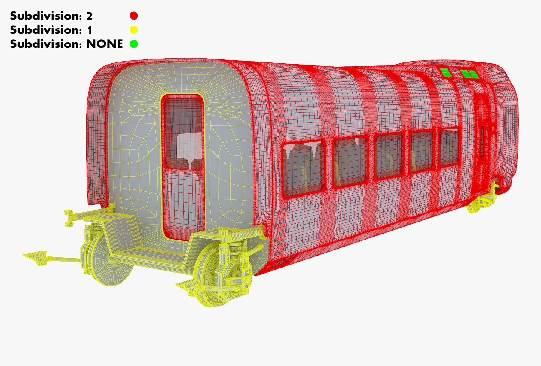 ArtStation - High Speed Railway Passenger Car v 1 | Resources