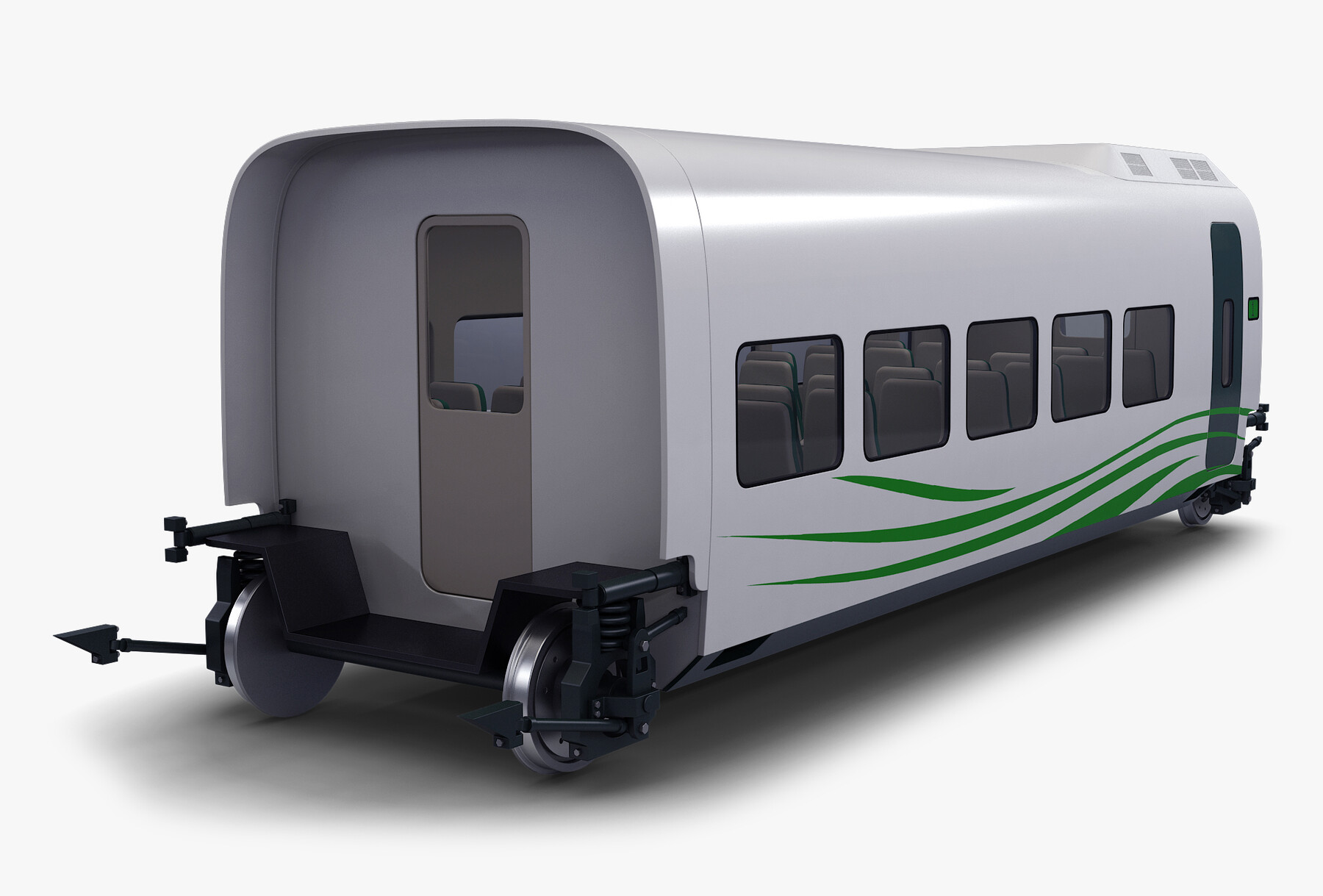 ArtStation - High Speed Railway Passenger Car v 2 | Resources
