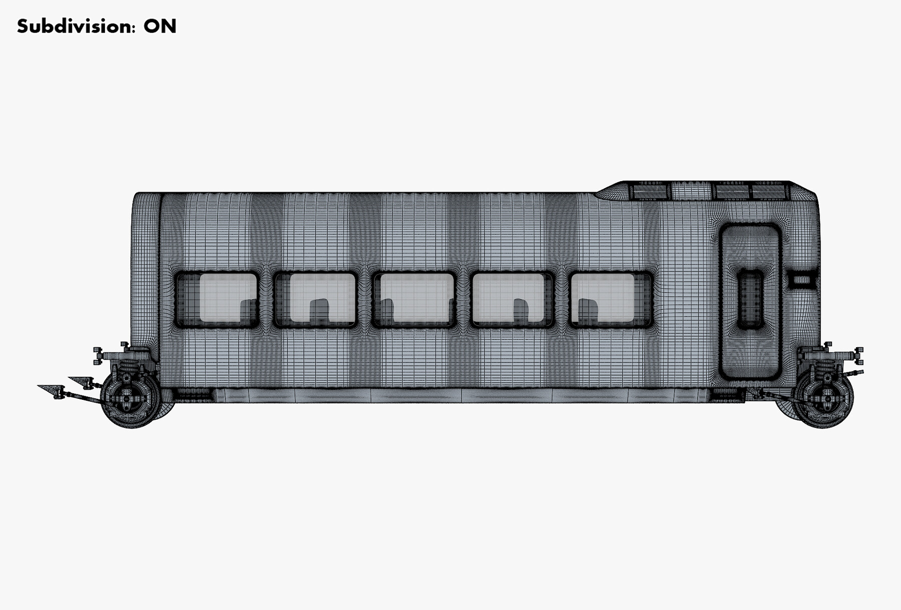 ArtStation - High Speed Railway Passenger Car v 2 | Resources