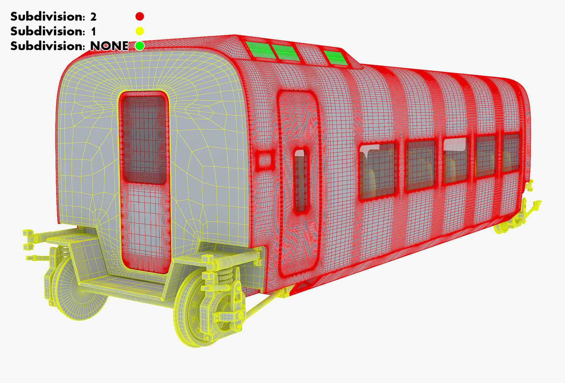ArtStation - High Speed Railway Passenger Car v 2 | Resources