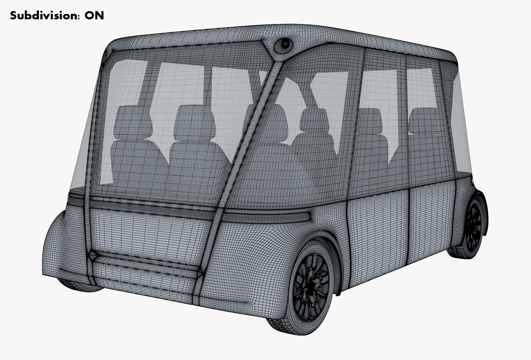 ArtStation - Electric Unmanned City Bus v 1 | Resources