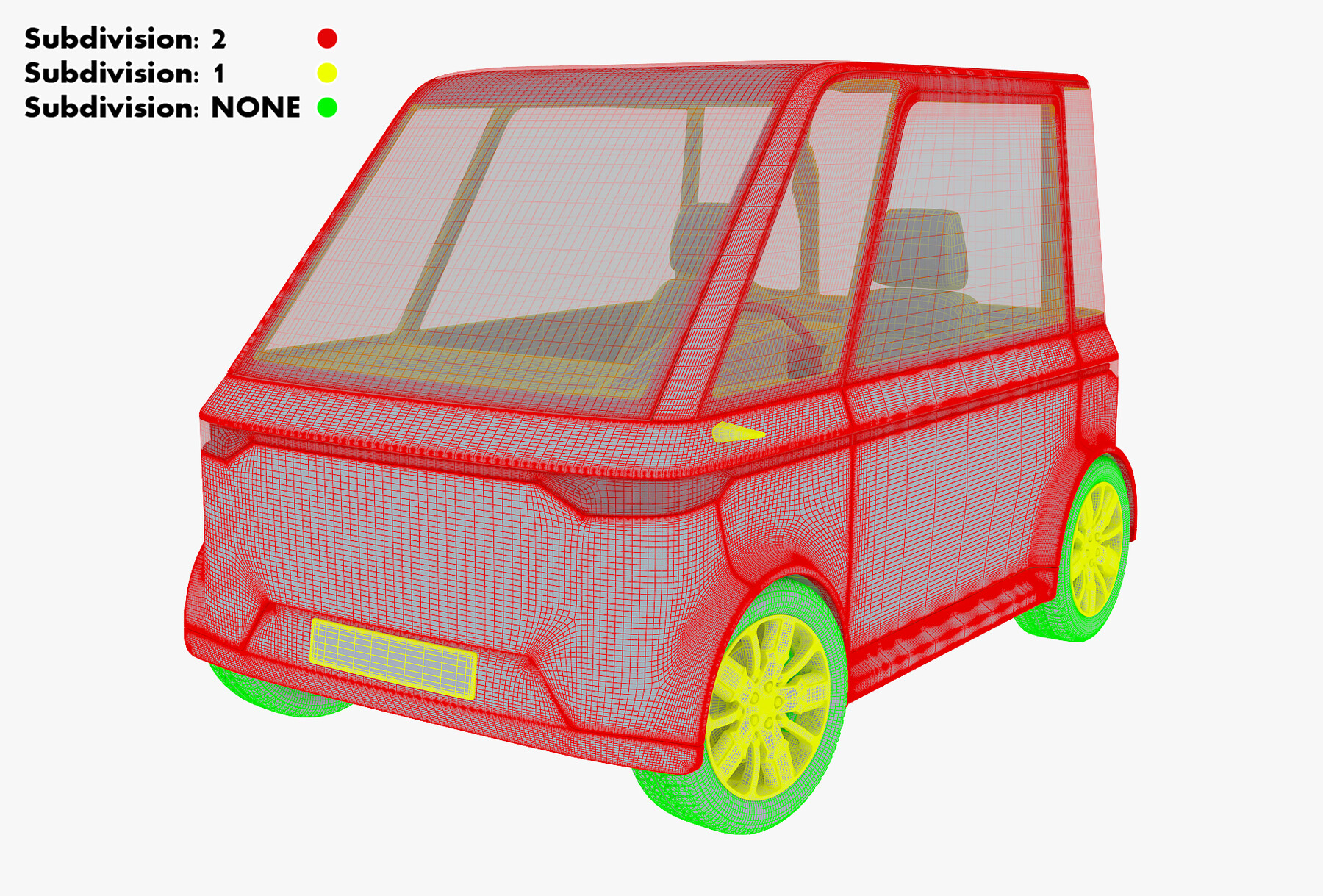 ArtStation - Generic Compact City Car v 1 | Resources