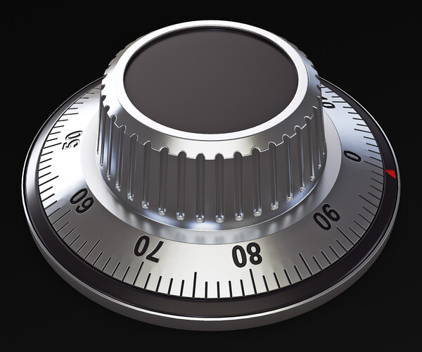 ArtStation - Rotation Mechanical Code Disk Lock v 2 | Resources