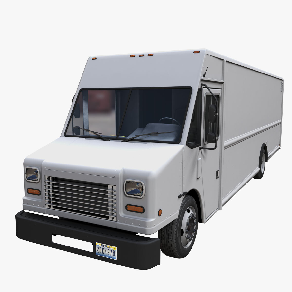 ArtStation - Freightliner P1200 step van | Game Assets