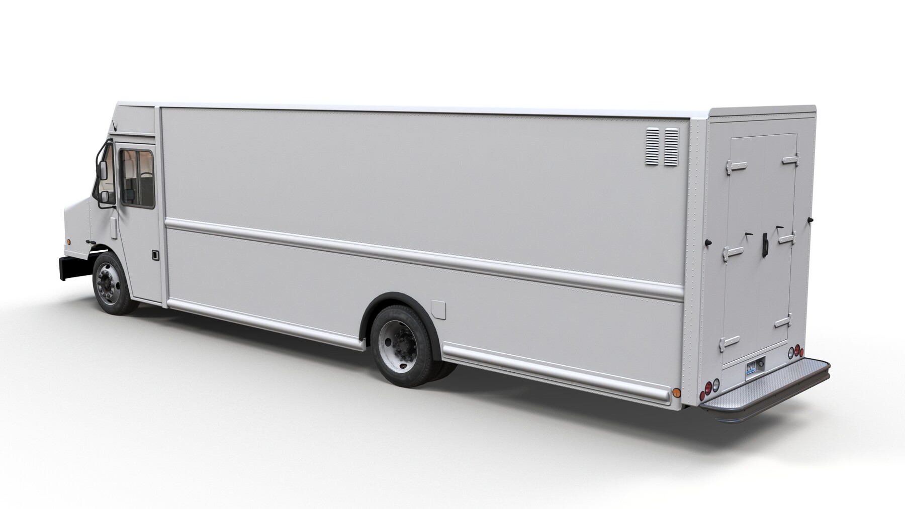 ArtStation - Freightliner P1200 step van | Game Assets