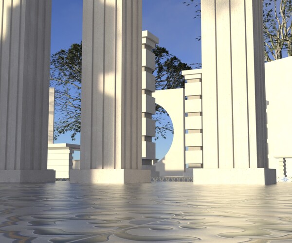 ArtStation - Render Scenes 5 (DAZ3D) | Resources