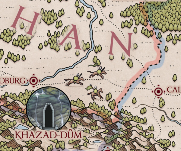 ArtStation - Middle-earth of Eastern Europe map png | Artworks