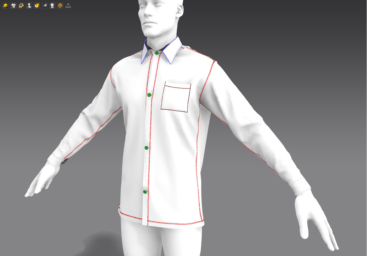 ArtStation - Shirts Pack Male | Game Assets