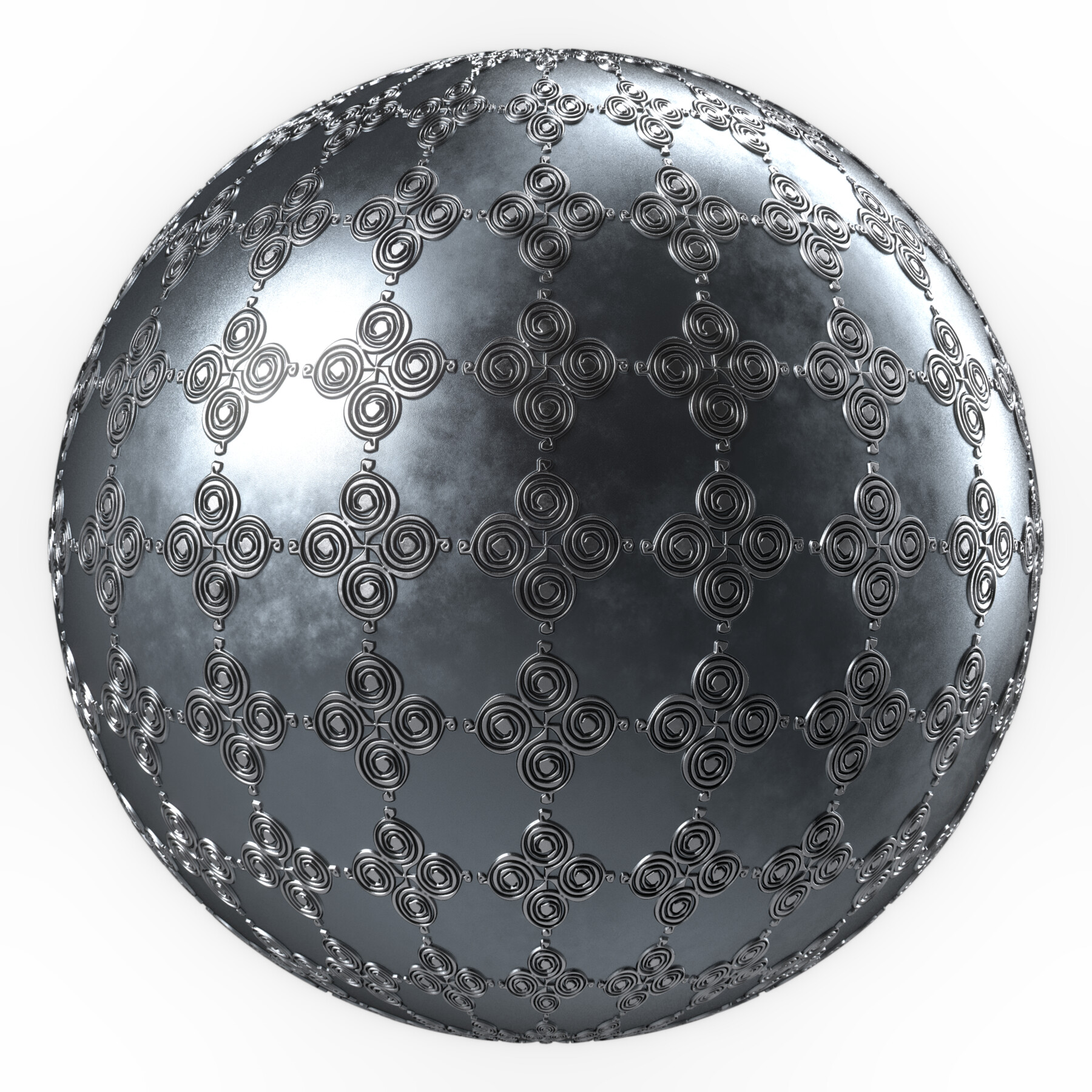ArtStation - Metal Materials 26- Ornament Metal panels |Pbr | 4k ...