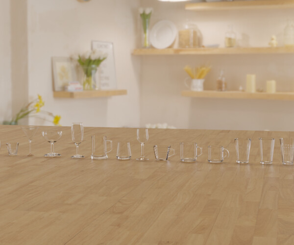 ArtStation - GLASS COLLECTION | Game Assets