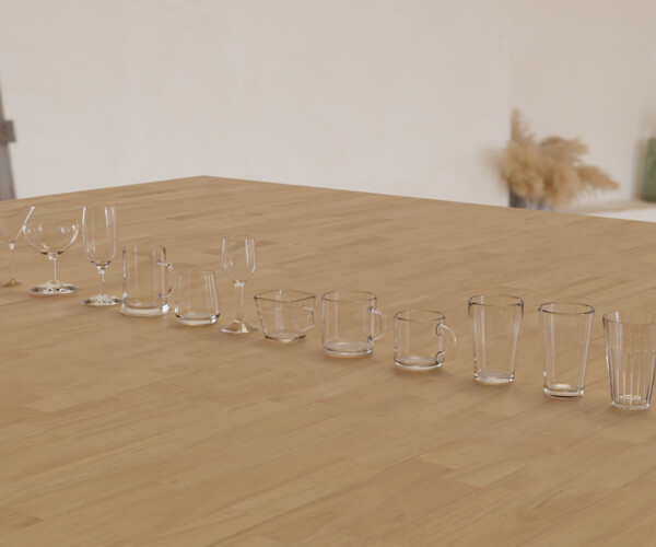 ArtStation - GLASS COLLECTION | Game Assets