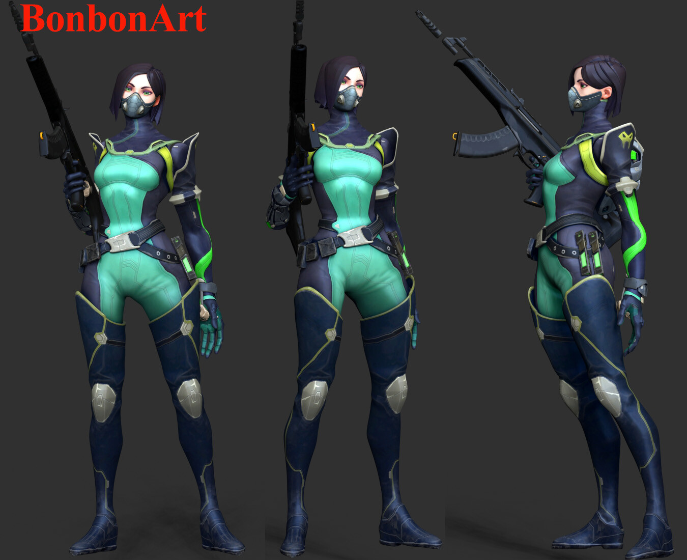 ArtStation - Viper - Valorant | Resources