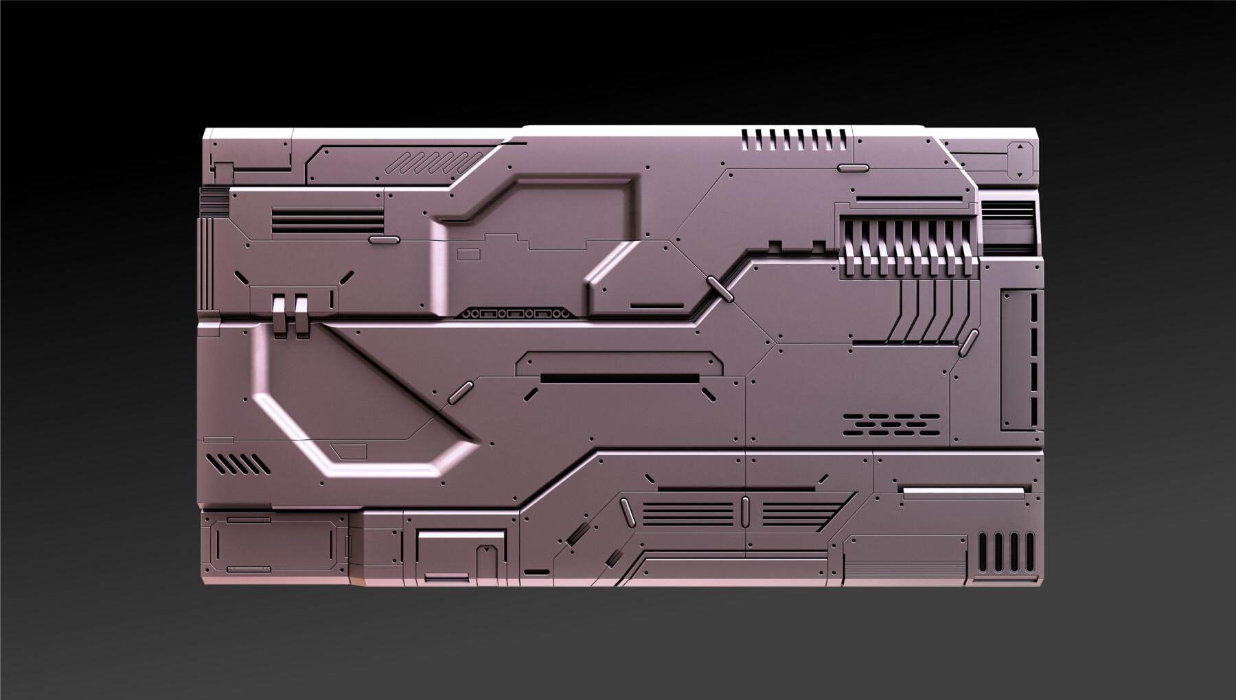 ArtStation - SCI-FI WALL PANELS VOL.01 | Resources