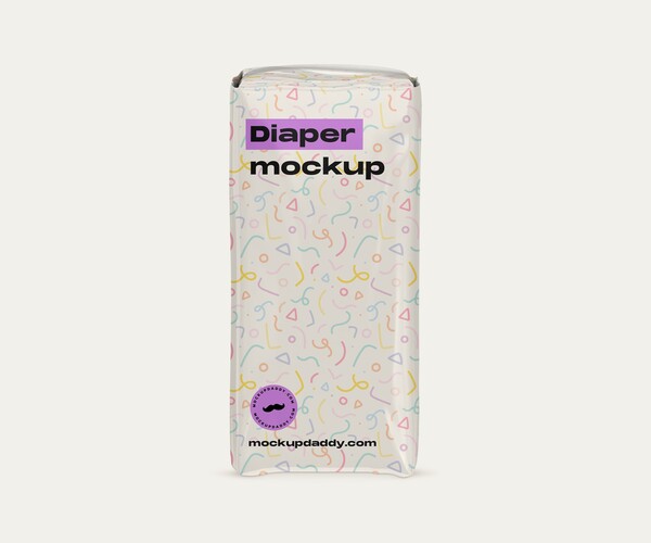 ArtStation - Big Diaper Bag Mockup | Artworks