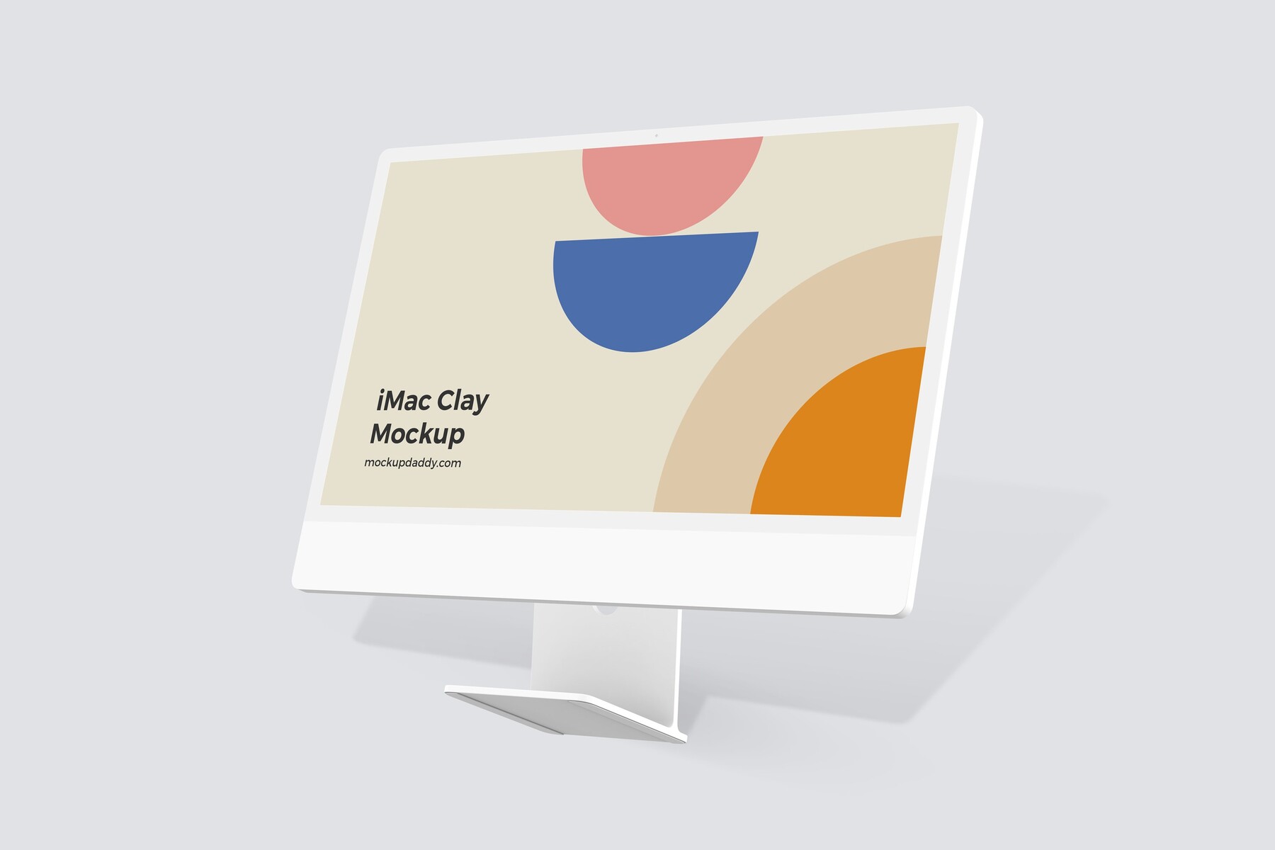 ArtStation - iMac 2021 Clay Mockup | Artworks