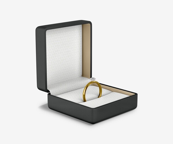 ArtStation - Ring Box PSD Mockup | Artworks