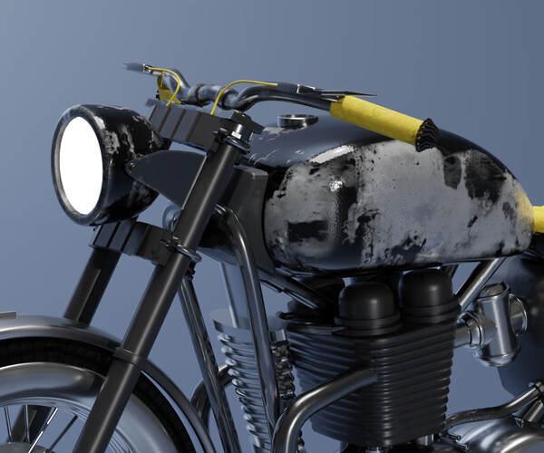ArtStation - The Motorcycle | Game Assets