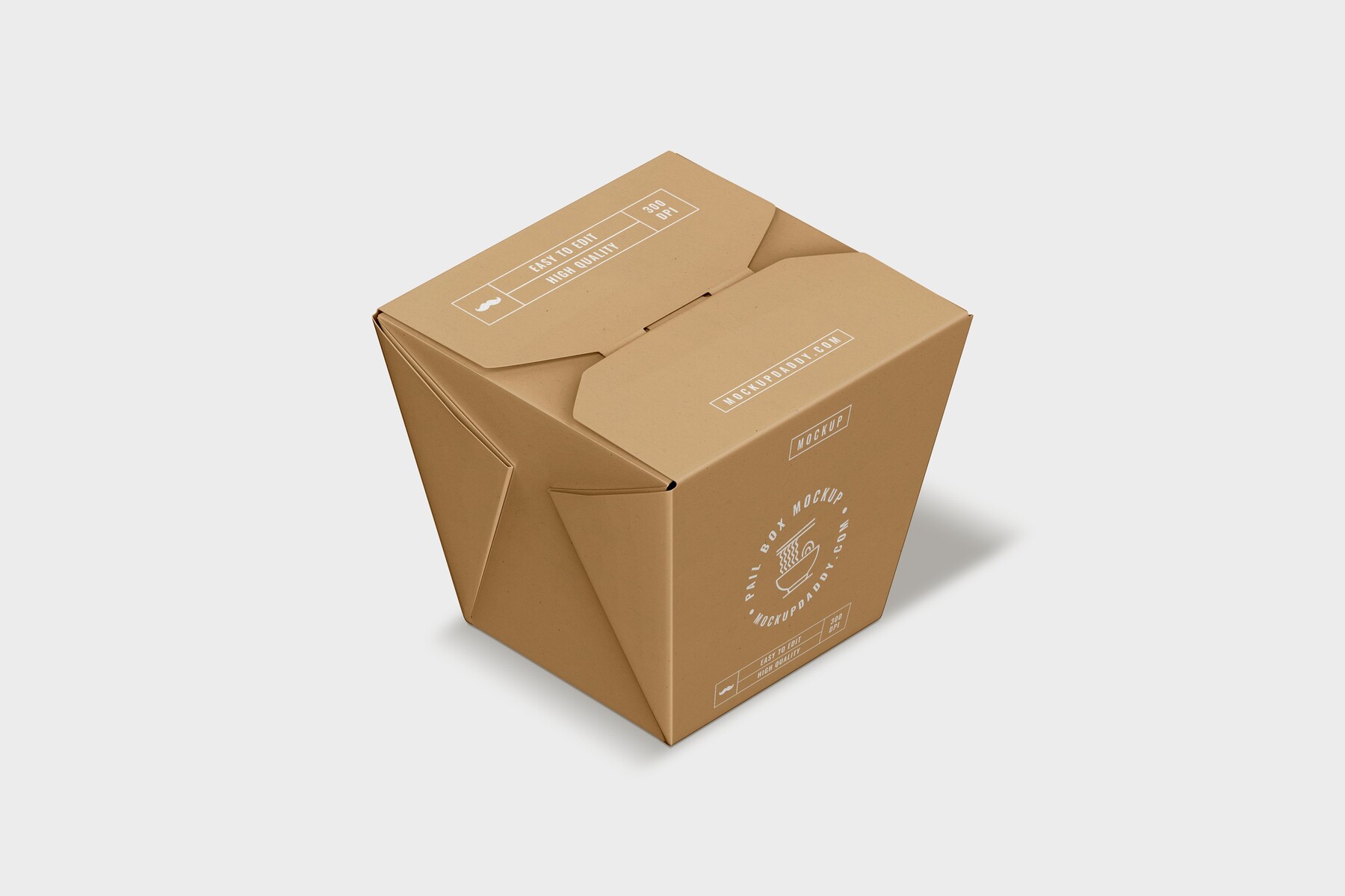 ArtStation - Food Pail Box Mockup | Artworks