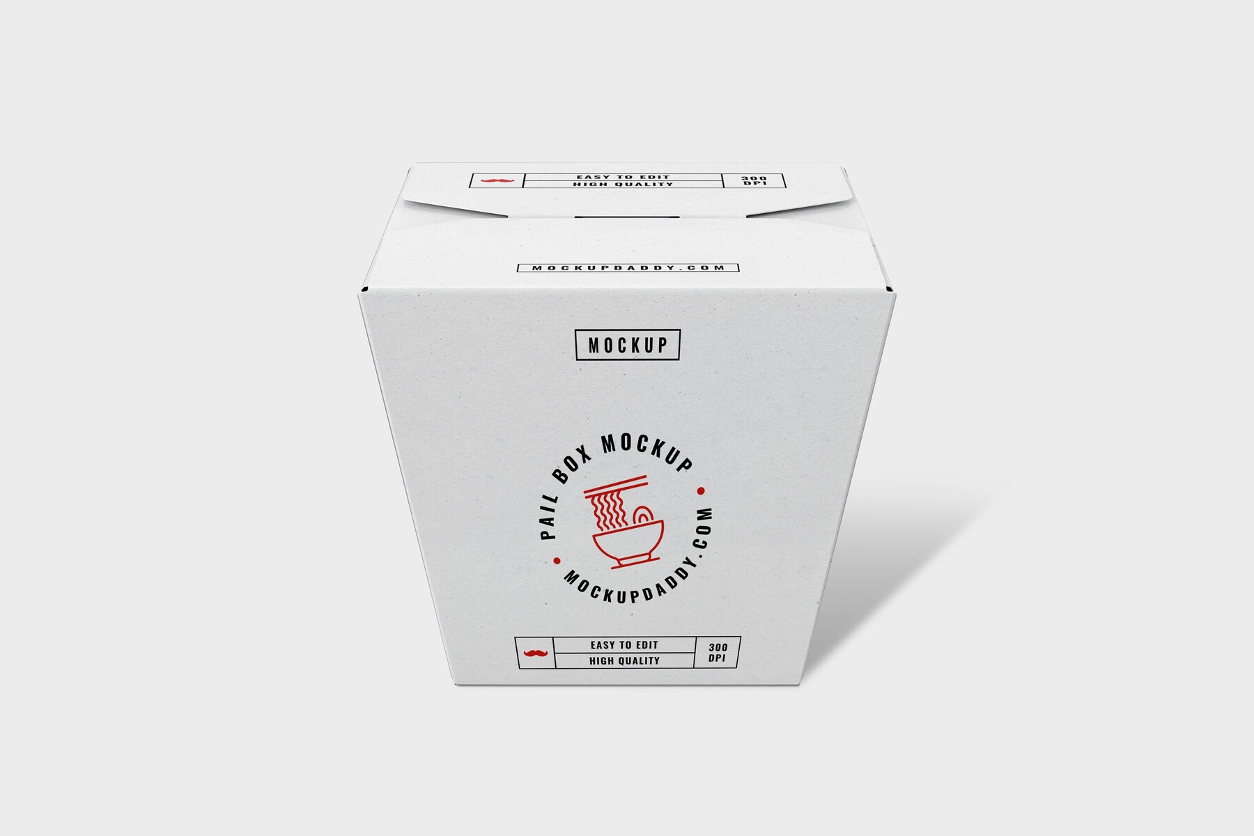 ArtStation - Food Pail Box Mockup | Artworks