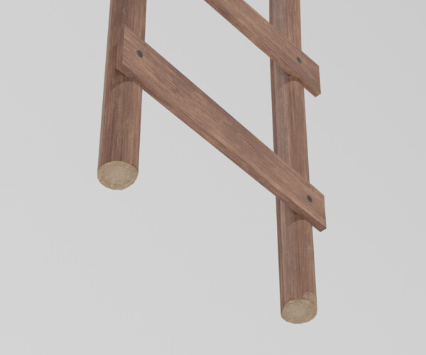 ArtStation - Wooden Ladder 2 and Variations | Game Assets